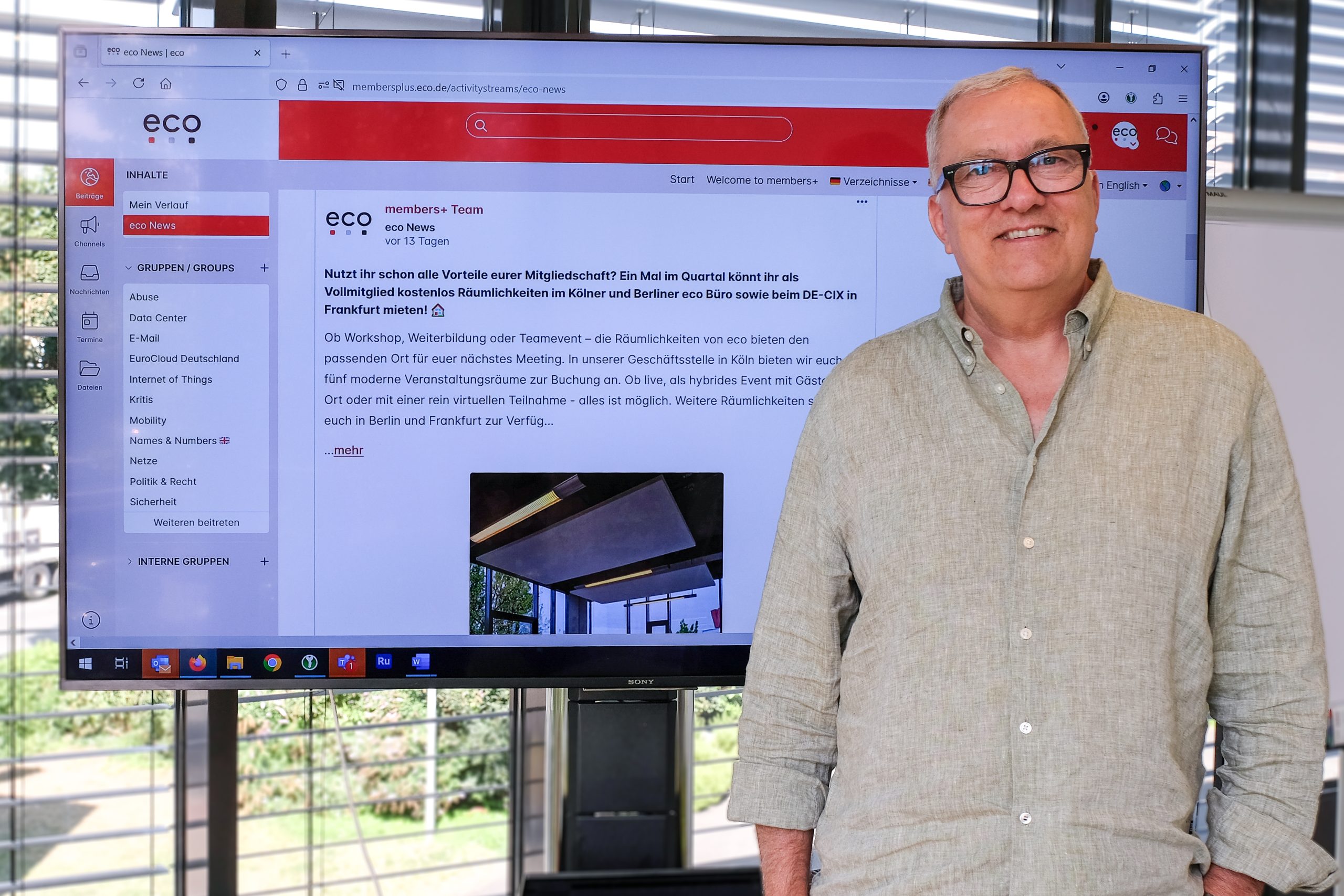 eco Managing Director Andreas Weiss Takes Stock of the New members+ ...